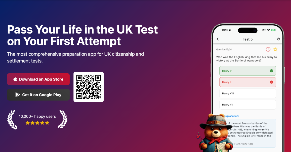 Life in the UK Test App